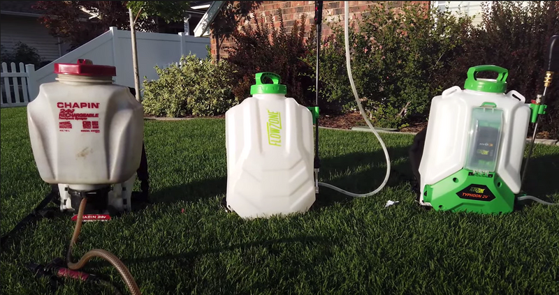 Sprayer Battle: The Pest and Lawn Ginja Compares FlowZone vs. Chapin B