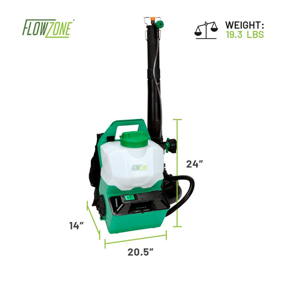 Vortex 40V / 8Ah Battery Powered Mist Blower – FlowZone