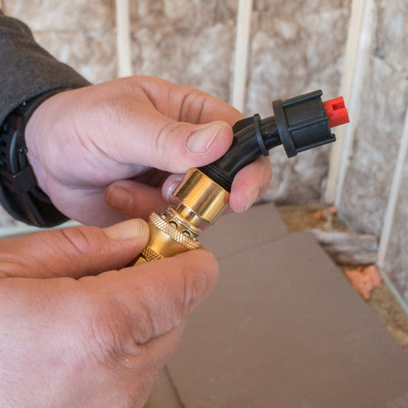 Quick-Connect to 110º TeeJet Nozzle Adapter | FlowZone®