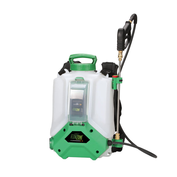 Typhoon 2.5 5-Position Battery Powered Sprayer (4-Gallon) | FlowZone®